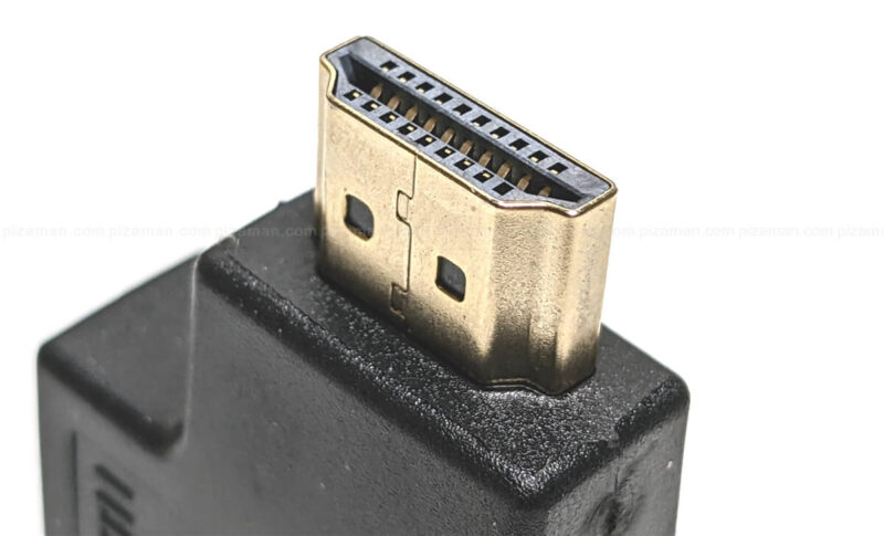 【L字変換】100均ダイソー「HDMI L型アダプタ（4K対応）」 | 格安スマホマイスターぴざまん